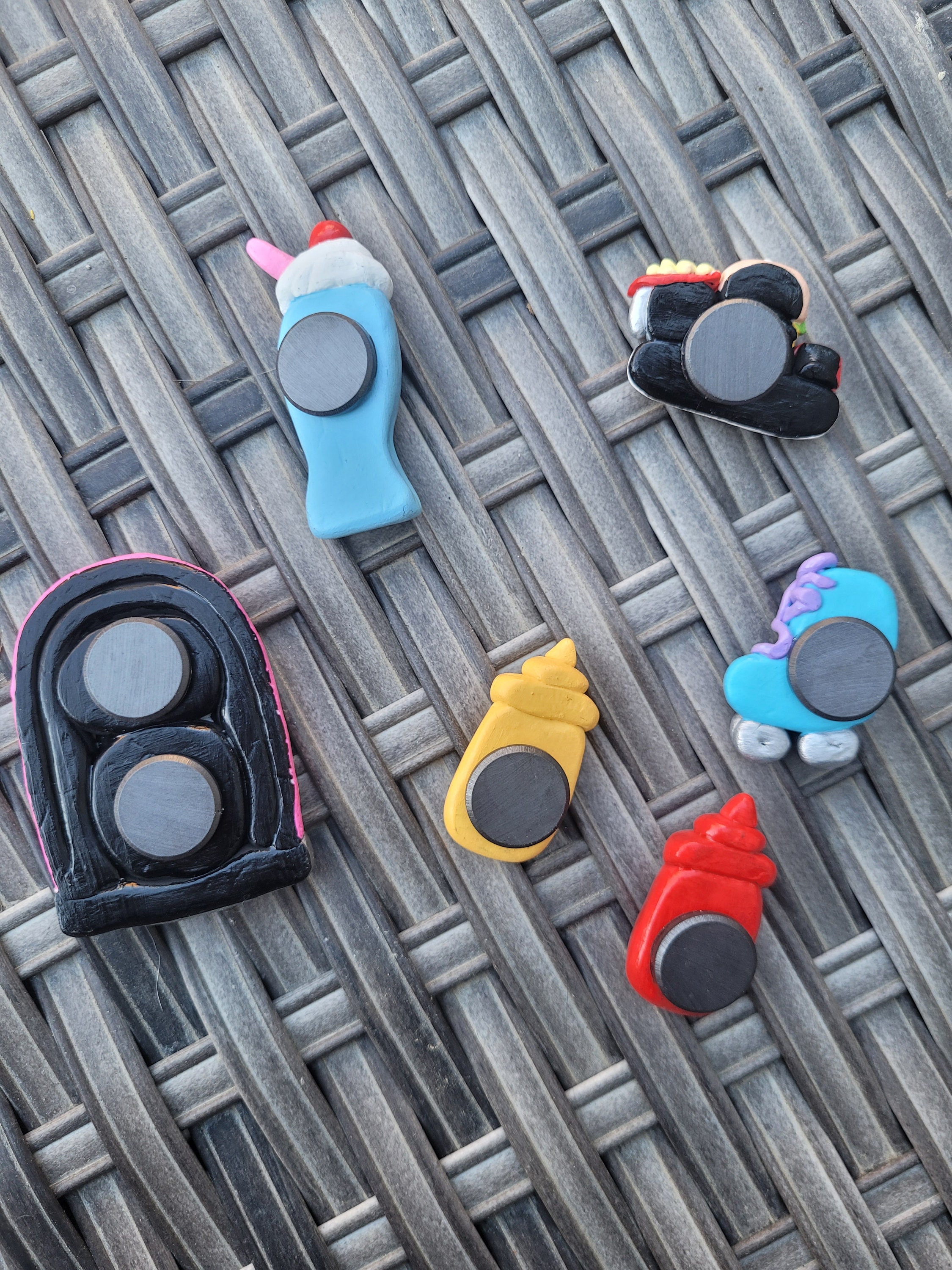 Handmade Retro Diner Magnet Pack - Etsy