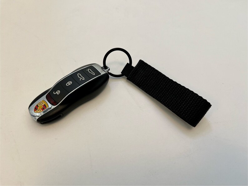 Porsche 911 GT3 RS Door Pull Style Mini Black Keychain 992 991 997 996 ...