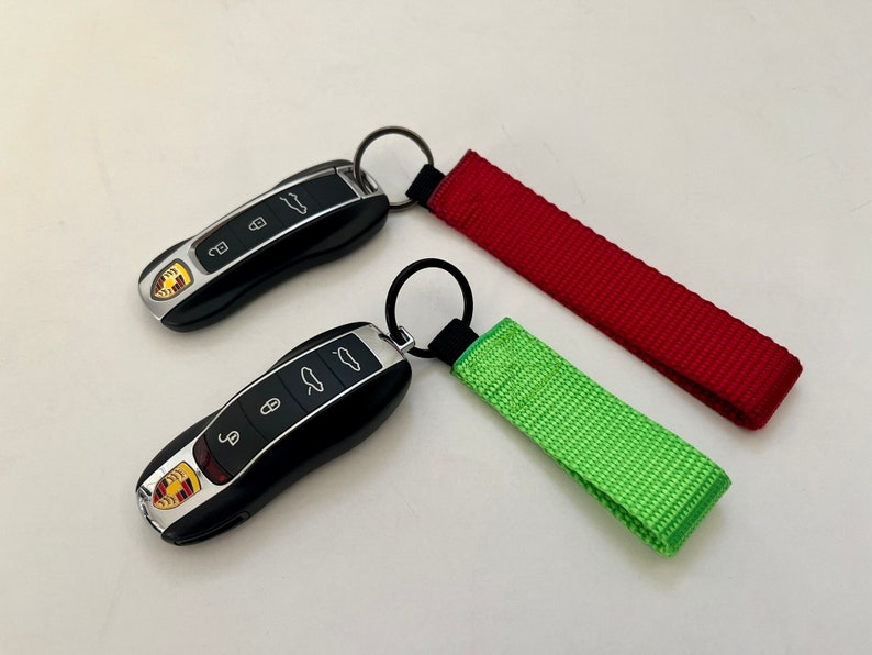 Porsche 911 GT3 RS Door Pull Style Mini Green Keychain 992 991 997 996 ...
