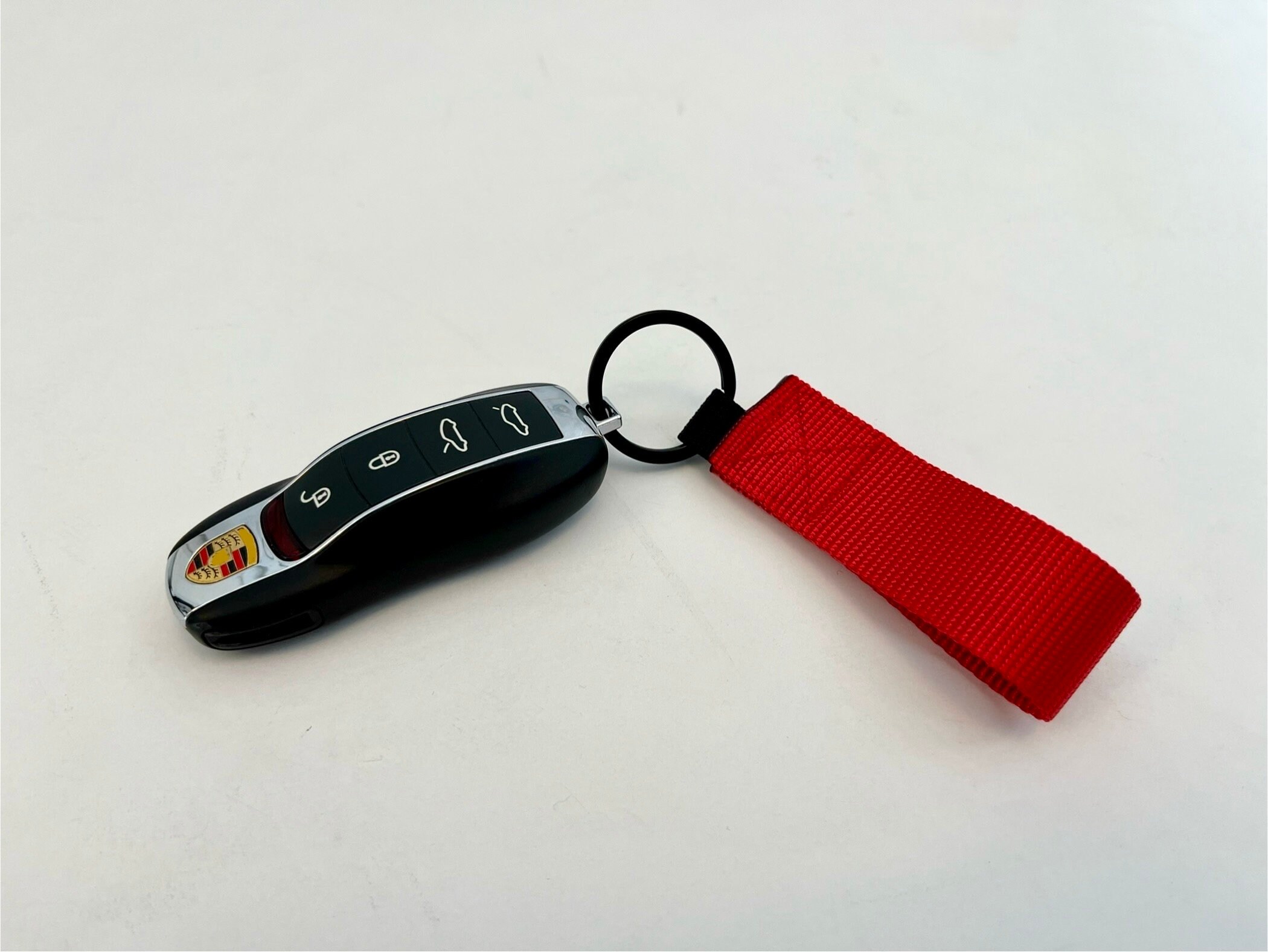 Porsche 911 GT3 RS Door Pull Style Mini RED Keychain 992 991 997 996 ...