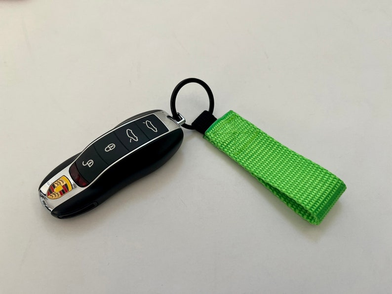 Porsche 911 GT3 RS Door Pull Style Mini Green Keychain 992 991 997 996 ...