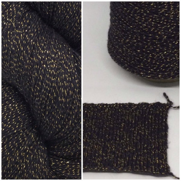 Gold Metallic Yarn - Etsy