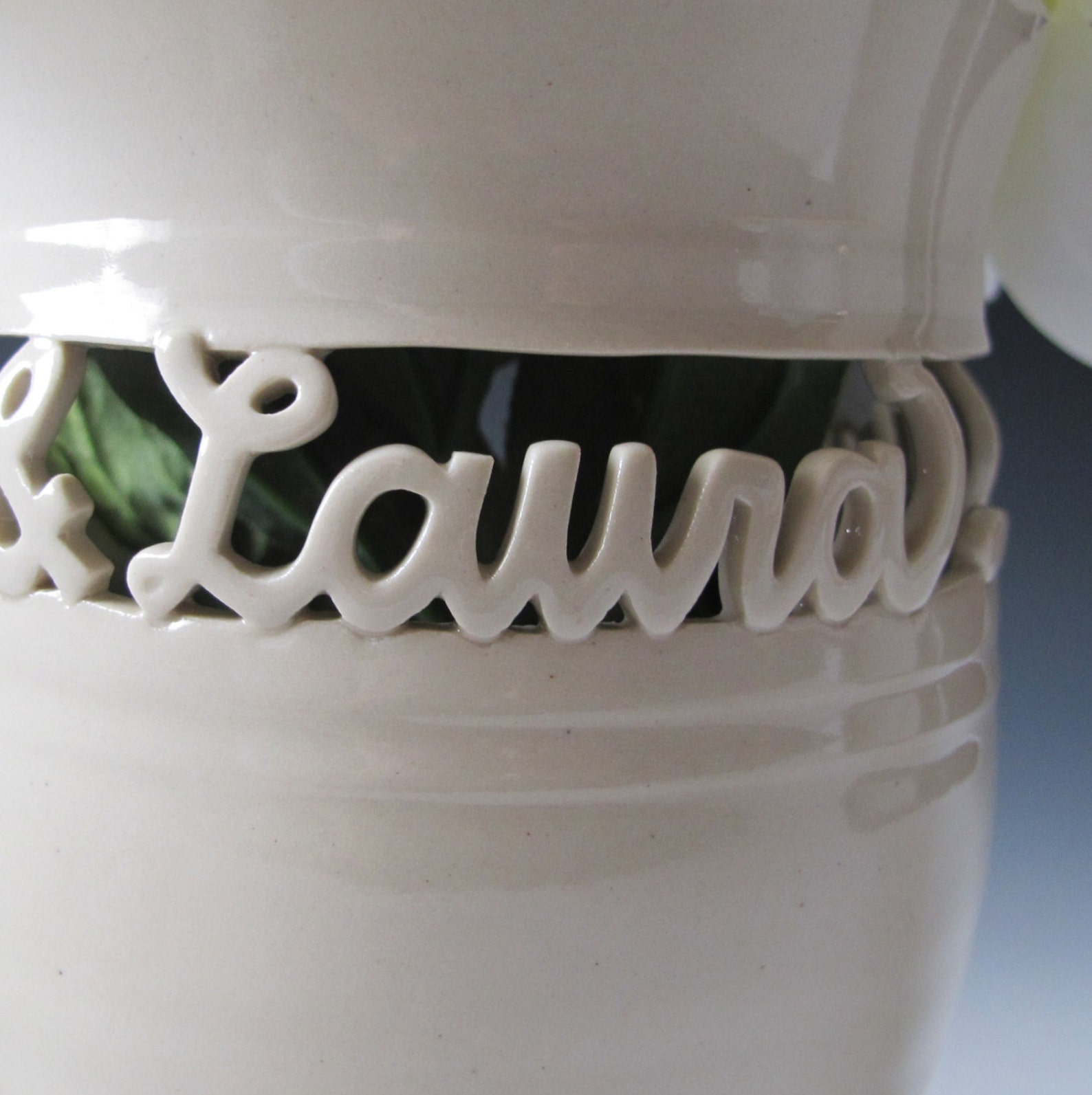 Personalized Wedding Gift - Custom Handmade Ceramic Vase for Wedding ...