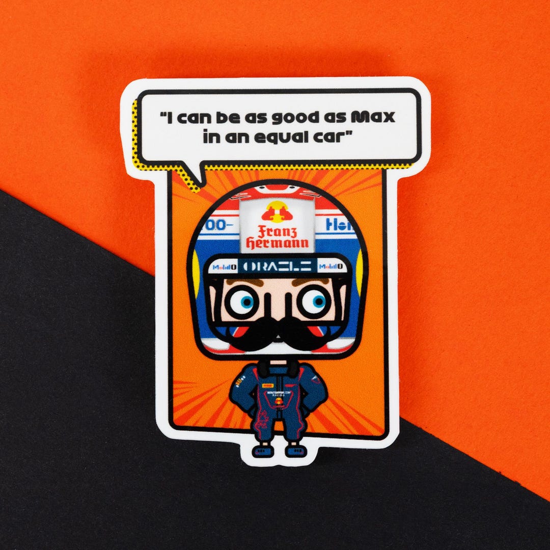 Franz Hermann - Incognito Sticker | Race Car and Motorsports | Cute ...