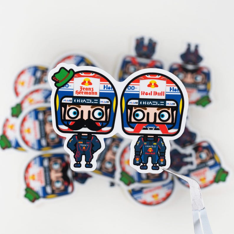 Franz Hermann - Imposter Sticker | Race Car and Motorsports | Cute ...