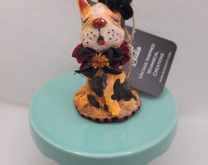 Mini the Cat Vintage Inspired Spun Cotton Ornament - Etsy