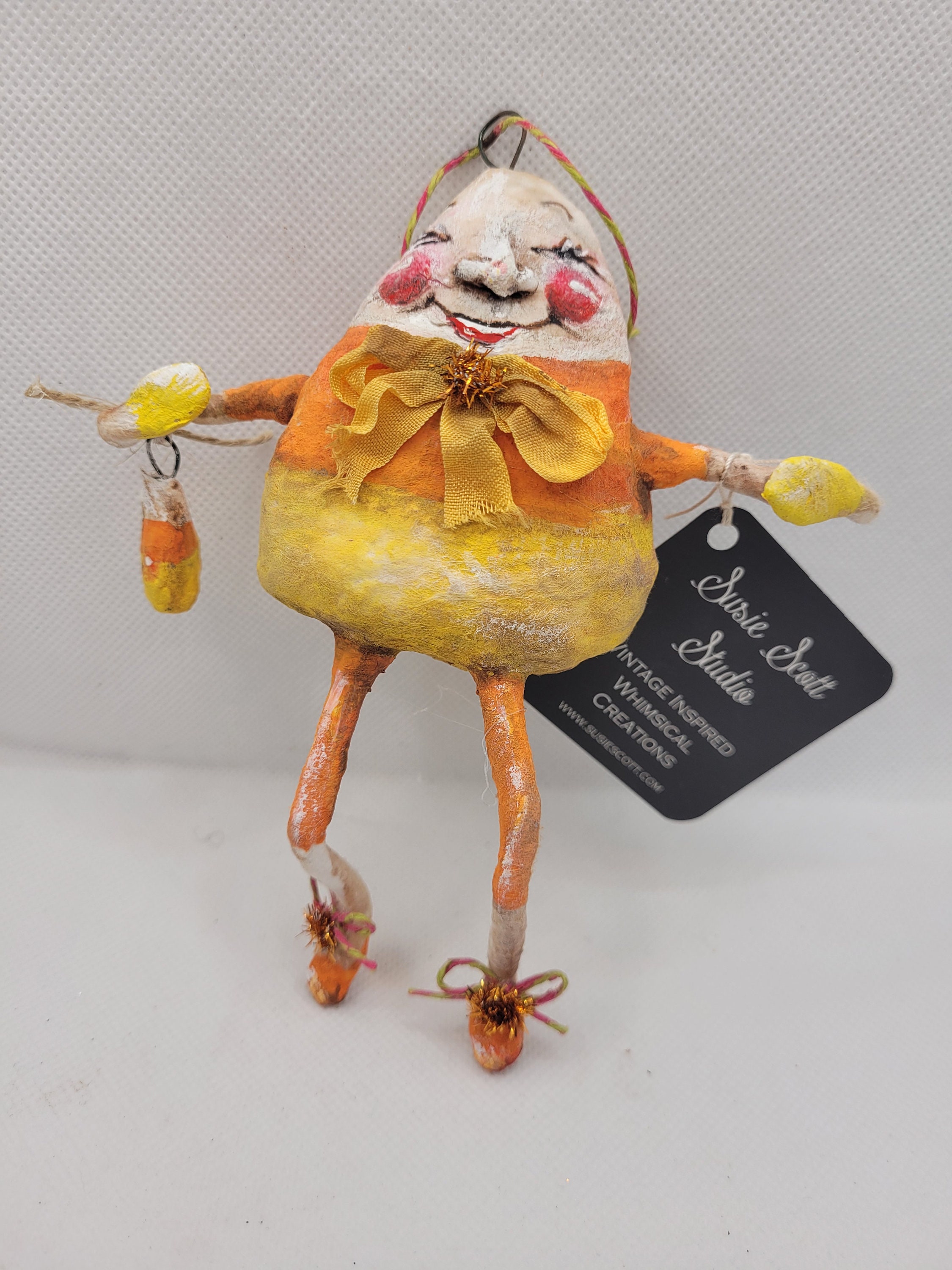 Kenny Korn Vintage Inspired Spun Cotton Ornament - Etsy