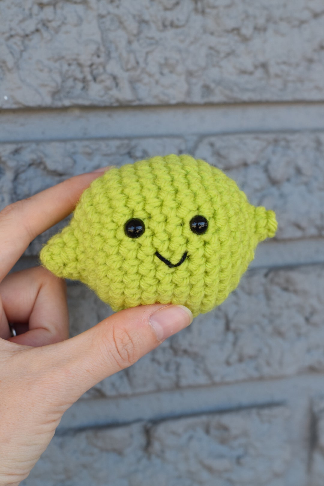 Cute Crochet Lenny the Lime Handmade Amigurumi Lime Gift - Etsy
