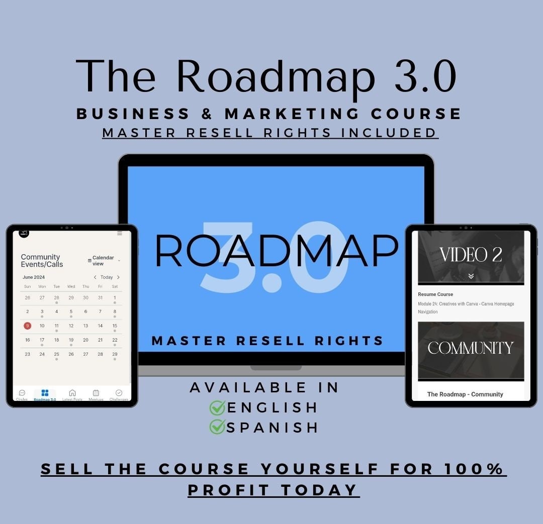 Faceless Digital Marketing Course Roadmap 3.0 MRR & PLR Digital ...