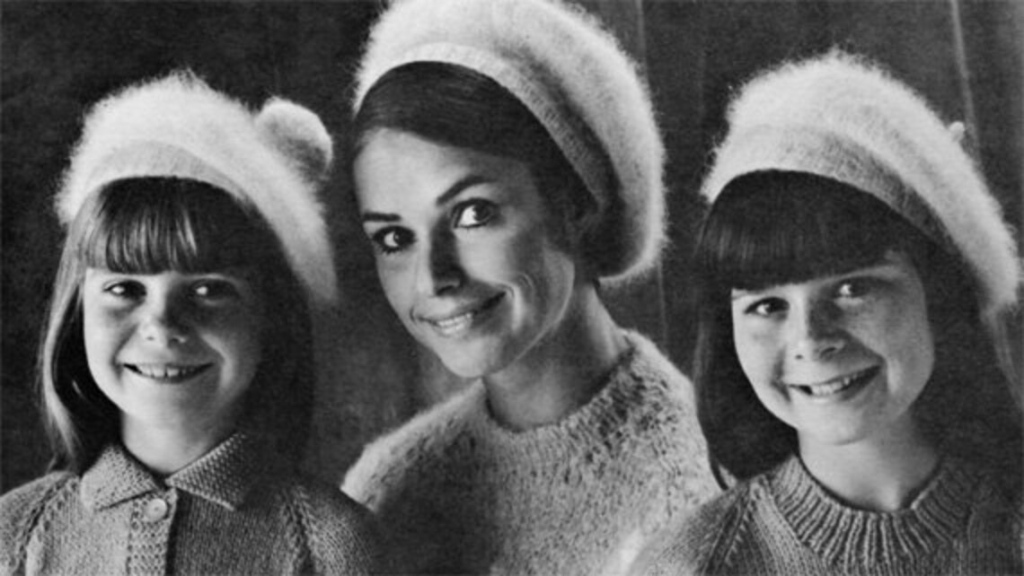 Vintage Angora Tams - 1960s Hat Pattern - Vintage Knitting - PDF Ebook ...