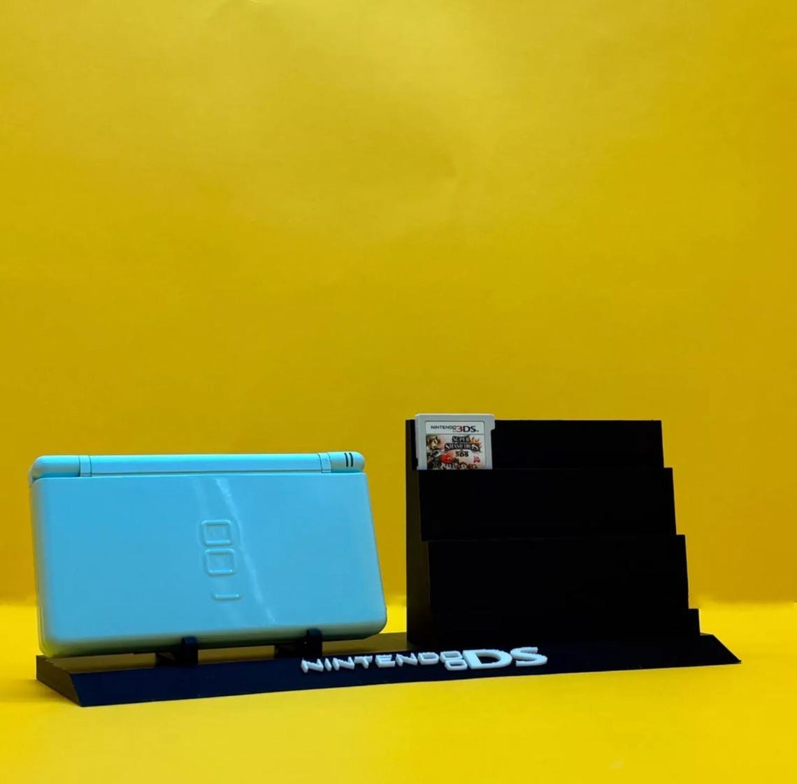 Nintendo DS DS Lite Console and Game Stand Black and White Storage ...