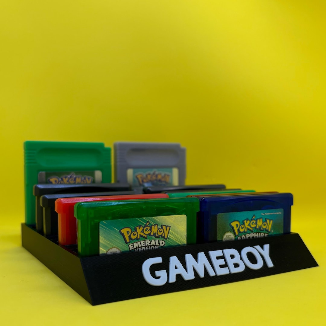 Gameboy DMG Cartridge Holder 24 Game Organiser for Nintendo Gameboy ...