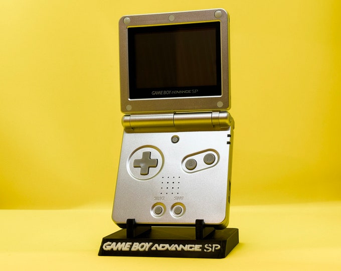 Custom GBASP IPS Modded Gameboy Advance SP - Backlit Screen With New ...