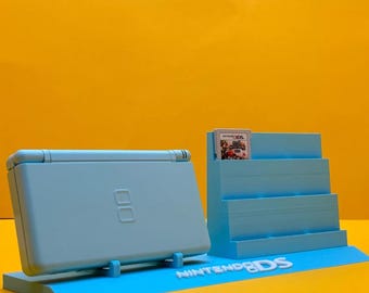 Nintendo DS DS Lite Console and Game Stand Black and White Storage ...