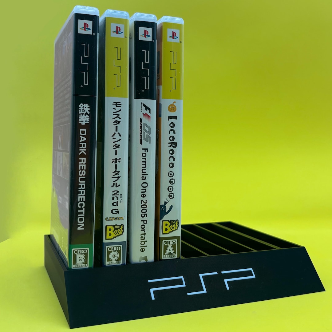 Sony PSP Game Holder Display Stand for PSP Game Cases Storage ...