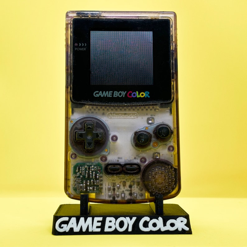 Nintendo Gameboy Color Display Stand for Handheld Retro Game Console ...