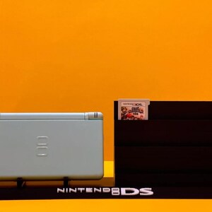 Nintendo DS DS Lite Console and Game Stand Black and White Storage ...