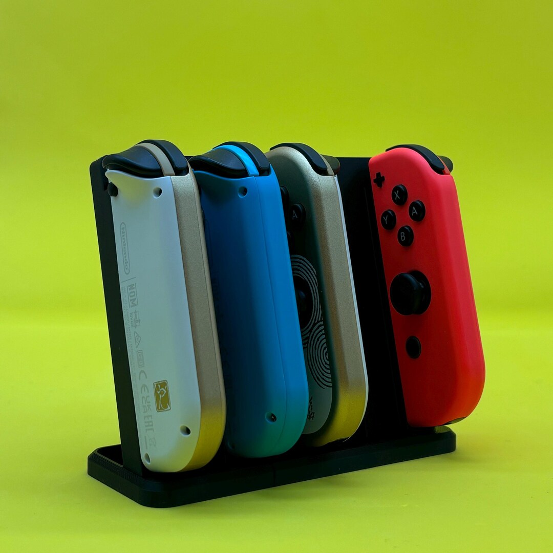Nintendo Switch Joycon Holder for 5 Joycons Display Stand Organiser ...