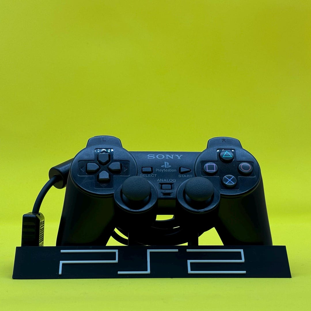 Sony PS2 Controller Display Stand Black and White Stand for Sony Dualshock Controller Sony ...