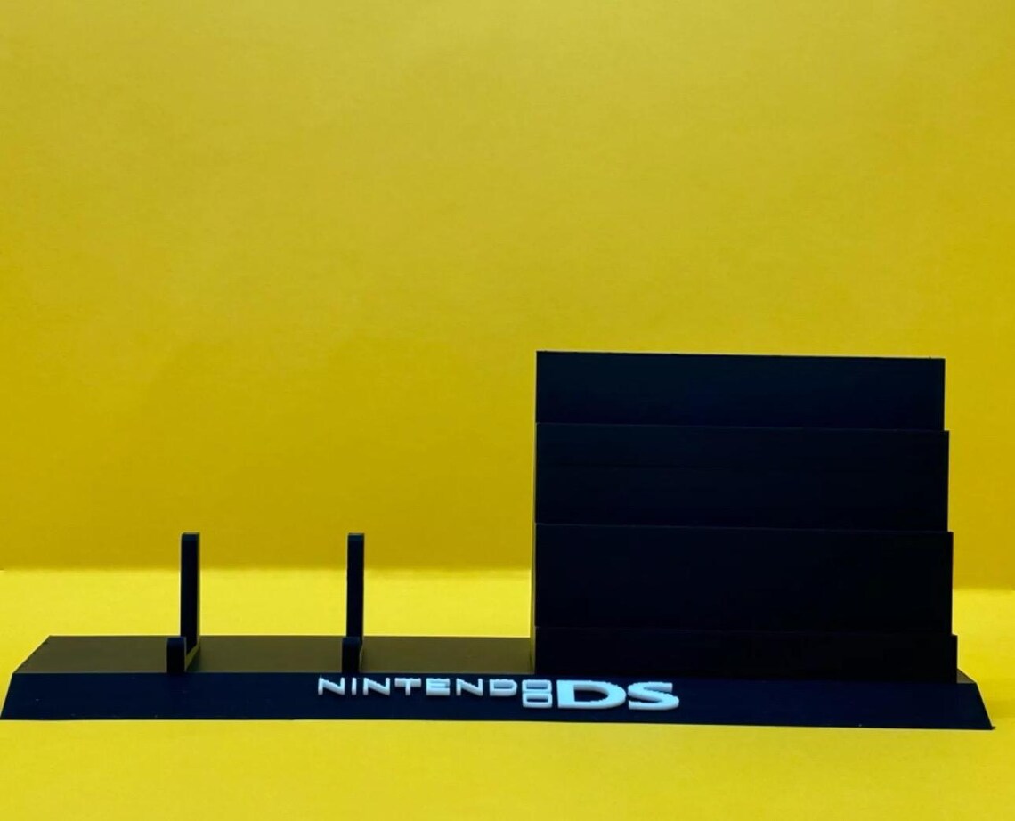 Nintendo DS DS Lite Console and Game Stand Black and White Storage ...