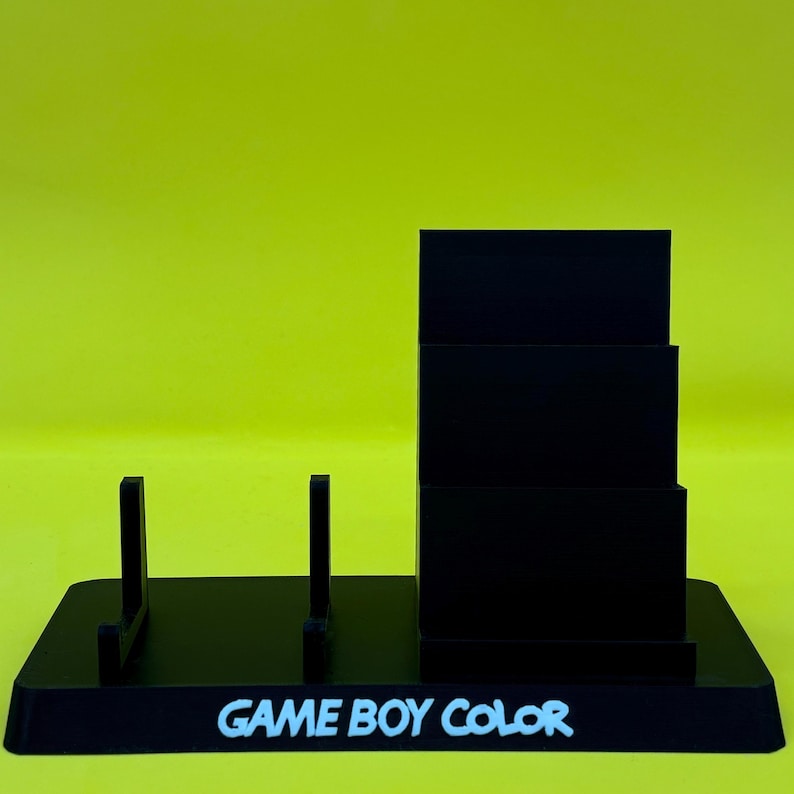 Nintendo Gameboy Color Display Stand for Console and Games Combo Holder ...