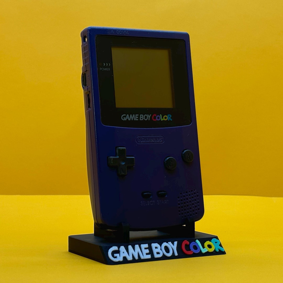 Nintendo Gameboy Color Display Stand for Handheld Retro Game Console ...
