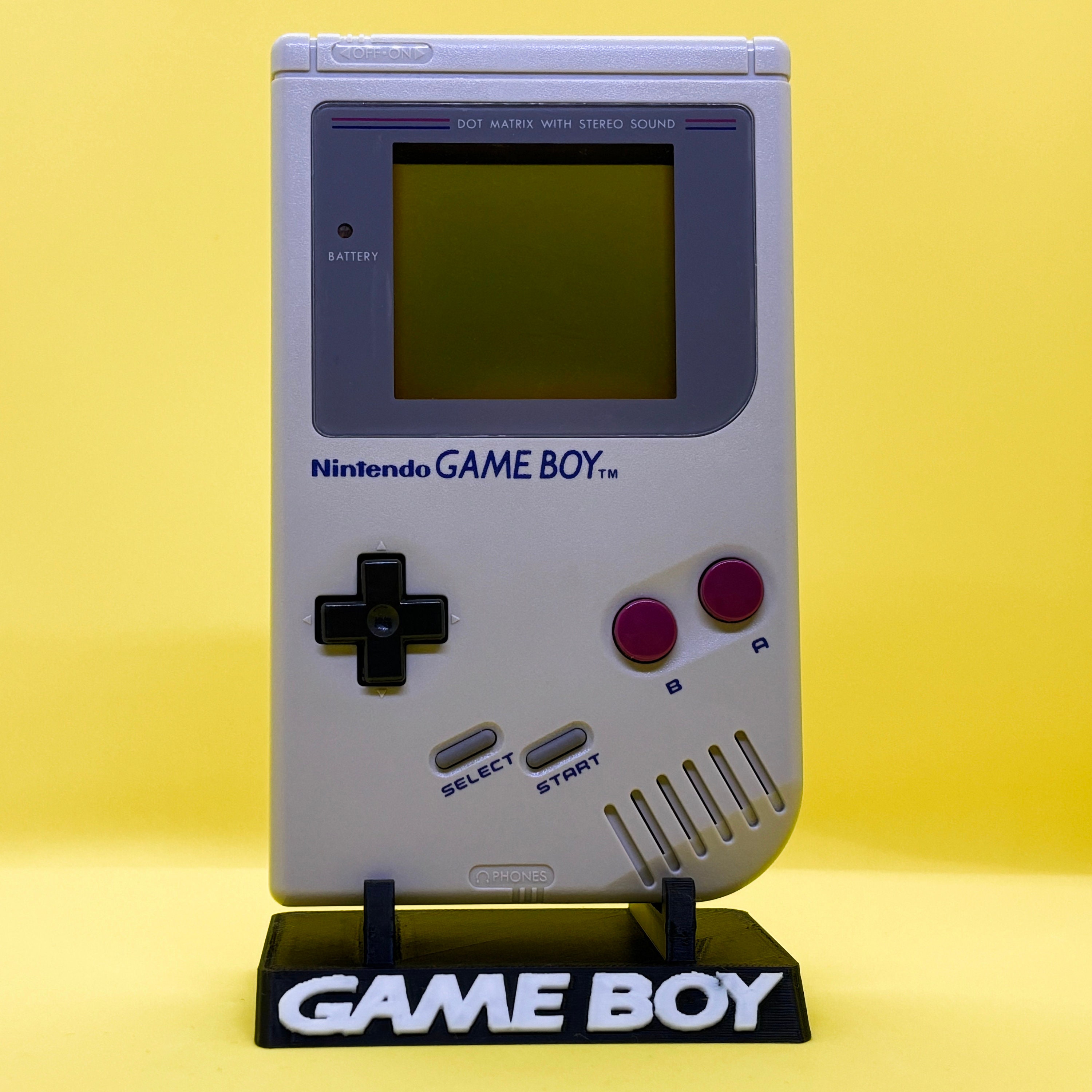 Nintendo Gameboy Classic DMG-01 Display Stand Handheld Retro Game ...