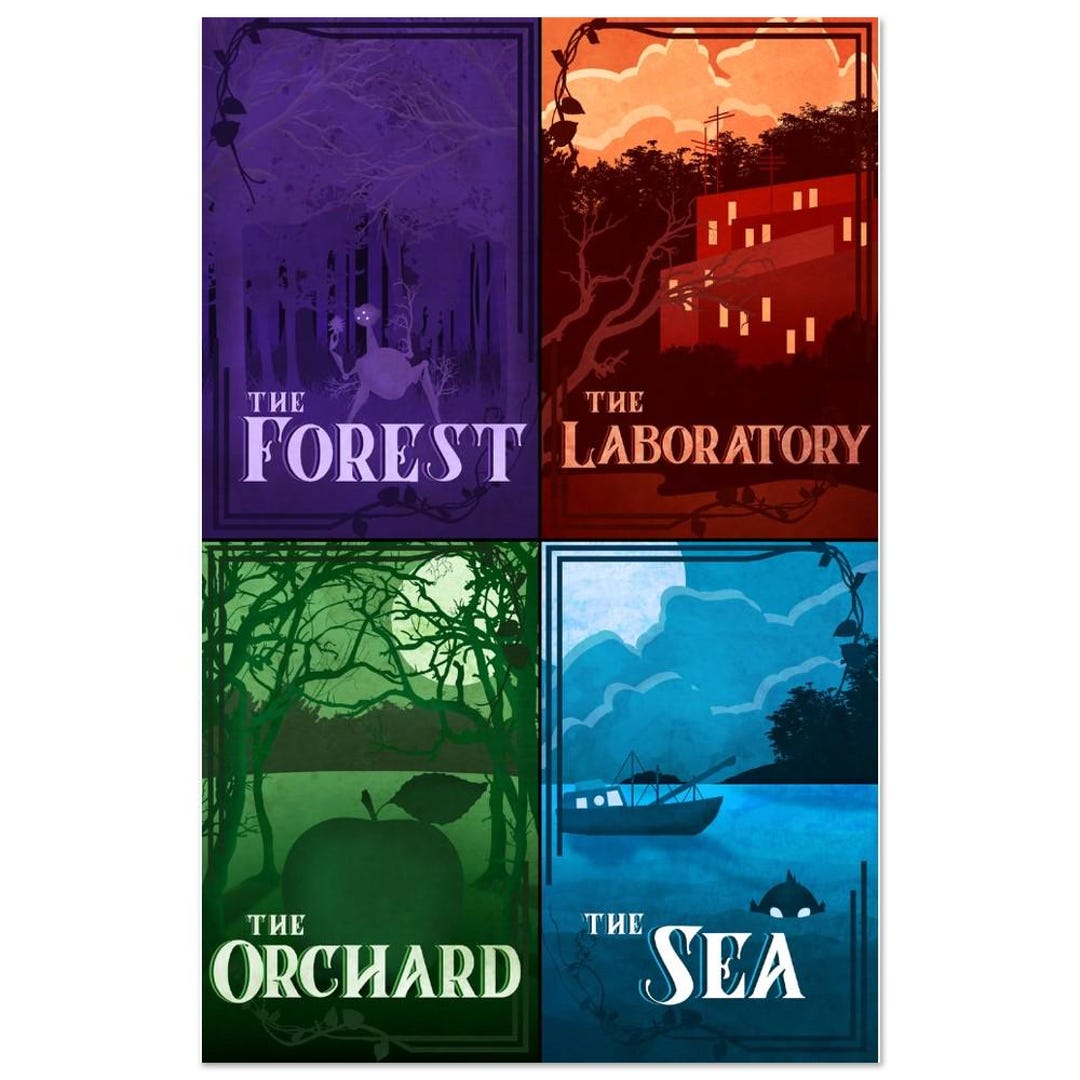 Ferris Island Postcards Poster - Etsy