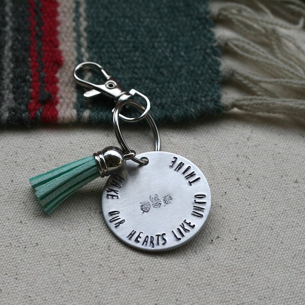 Sacred Heart of Jesus Keychain - Etsy