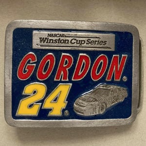 Nascar Winston Cup Belt Buckle - Etsy