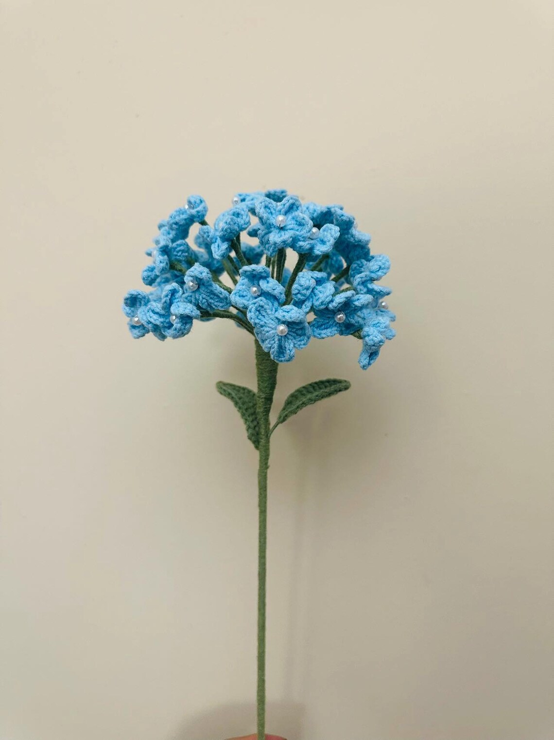Handmade Crocheted Hydrangea Bouquet, Everlasting Floral Arrangement - Etsy