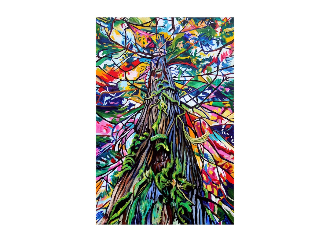 Mother Tree Painting by Taralee Guild - Art Print in Paper, Canvas ...