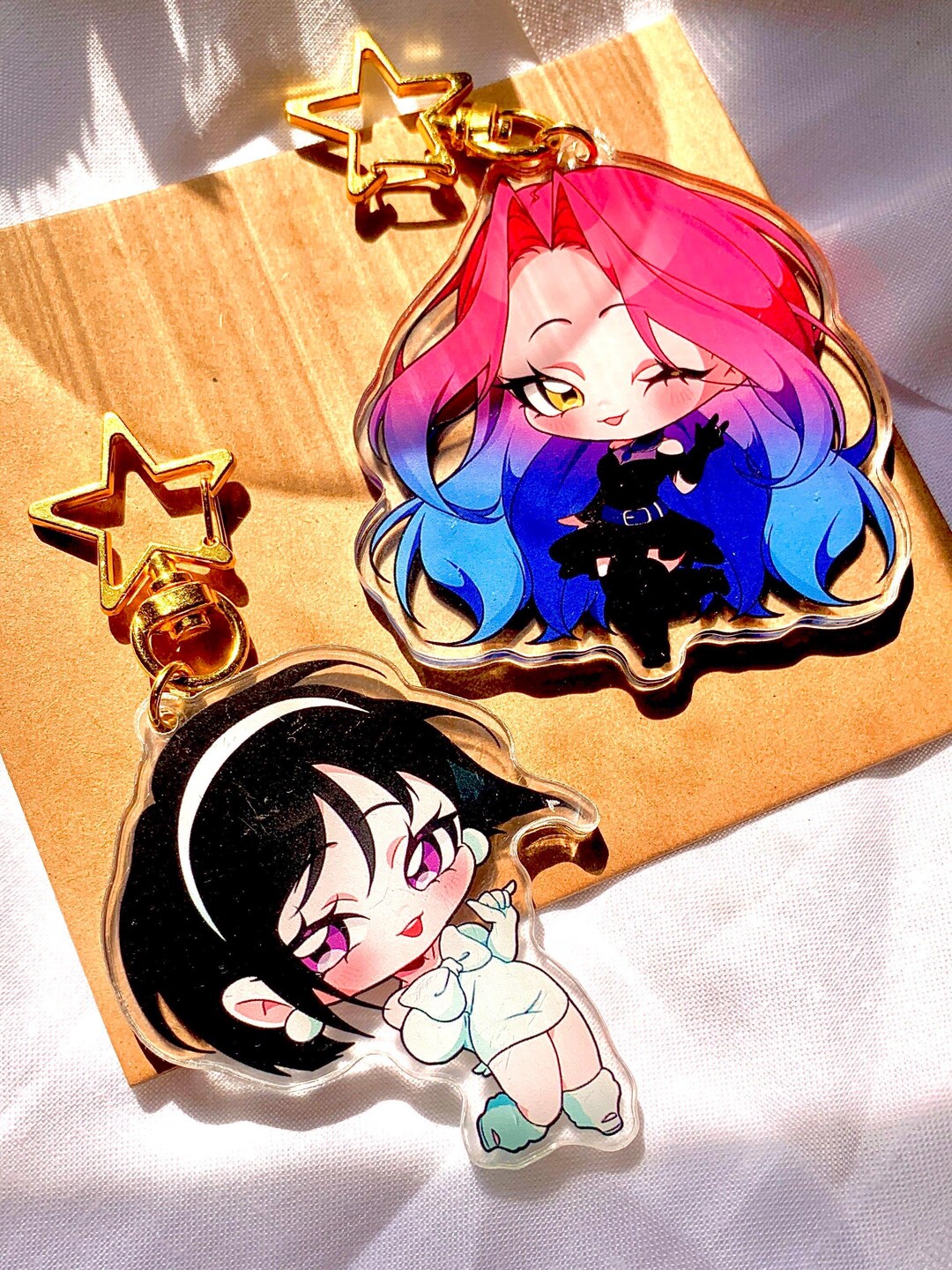 Alien Stage Acrylic Keychains Charms - Etsy