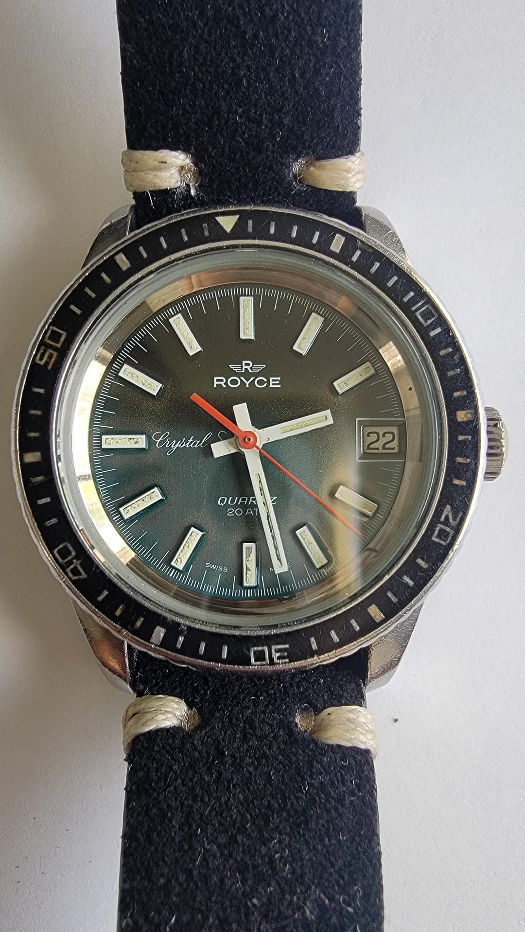 Vintage Diver Watch Atlantic Seahunter Speedswitch Automatic - Etsy