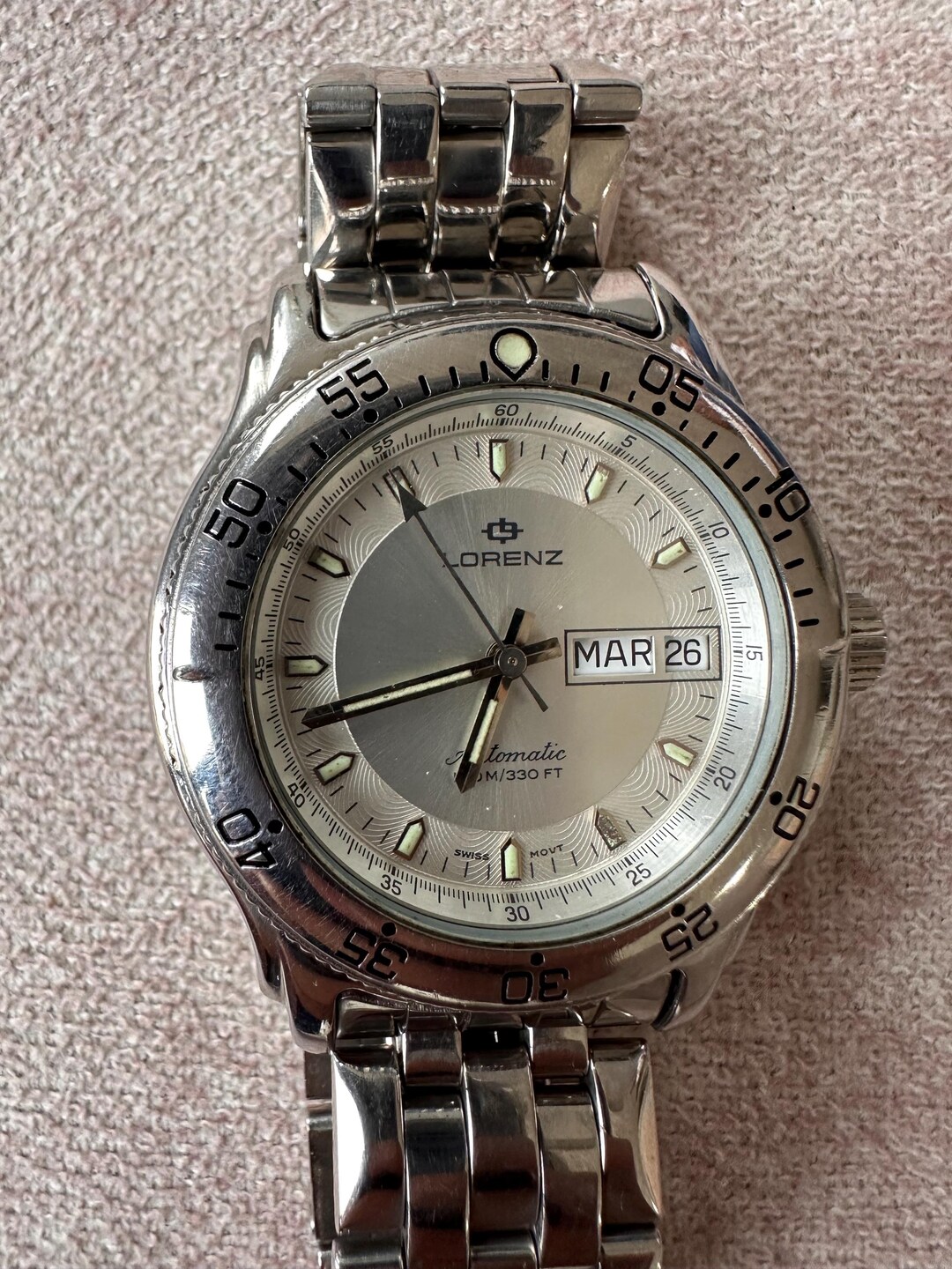 Lorenz Automatic Swiss Watch Cal Eta 2892 - Etsy