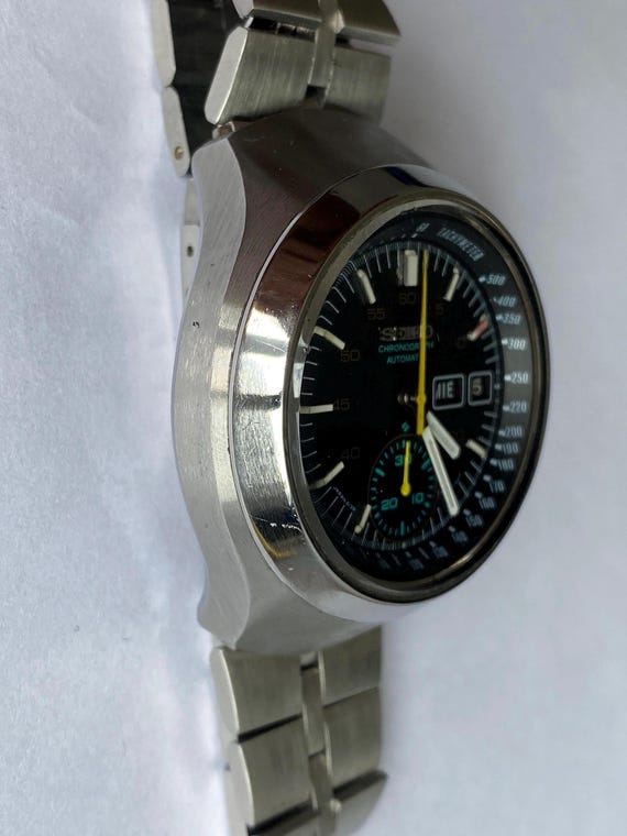 Seiko helmet Chronograph ref Automatic Japan - Gem