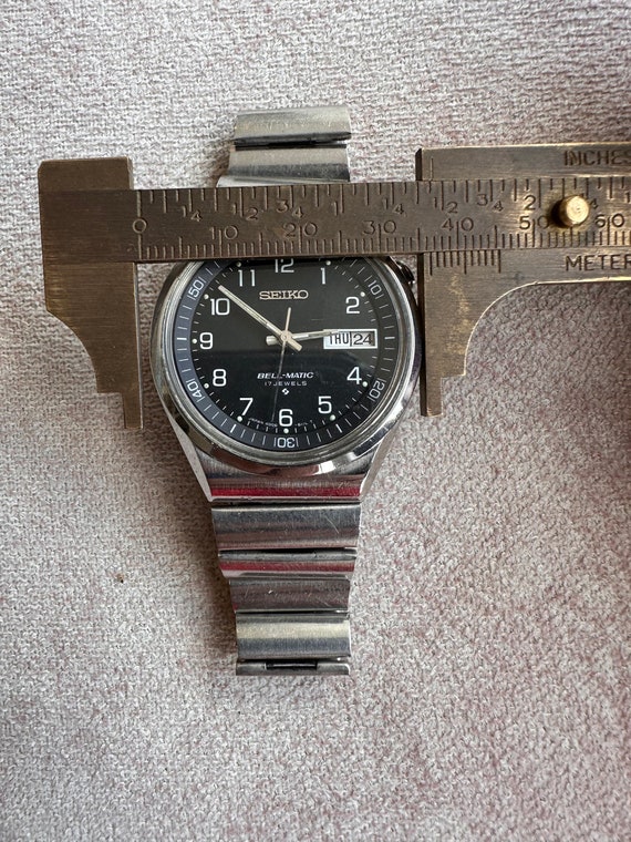 Vintage Seiko bell Matic alarm 36mm 17 jewels ref 400… - Gem