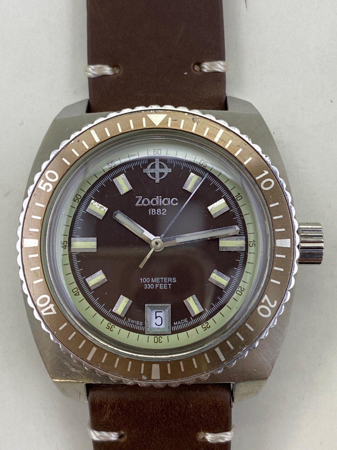 Zodiac Diver Watch Quartz - Etsy