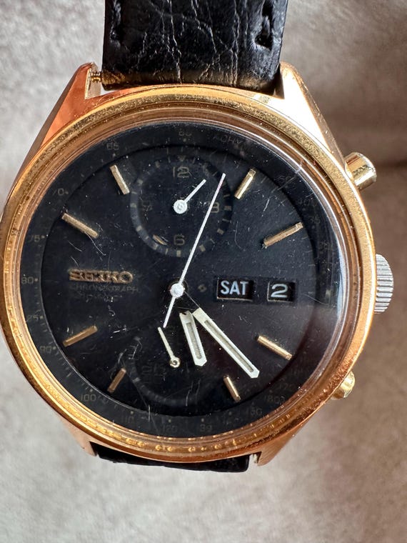 Seiko 6138-8021 Japan Chronograph Automatic - Gem