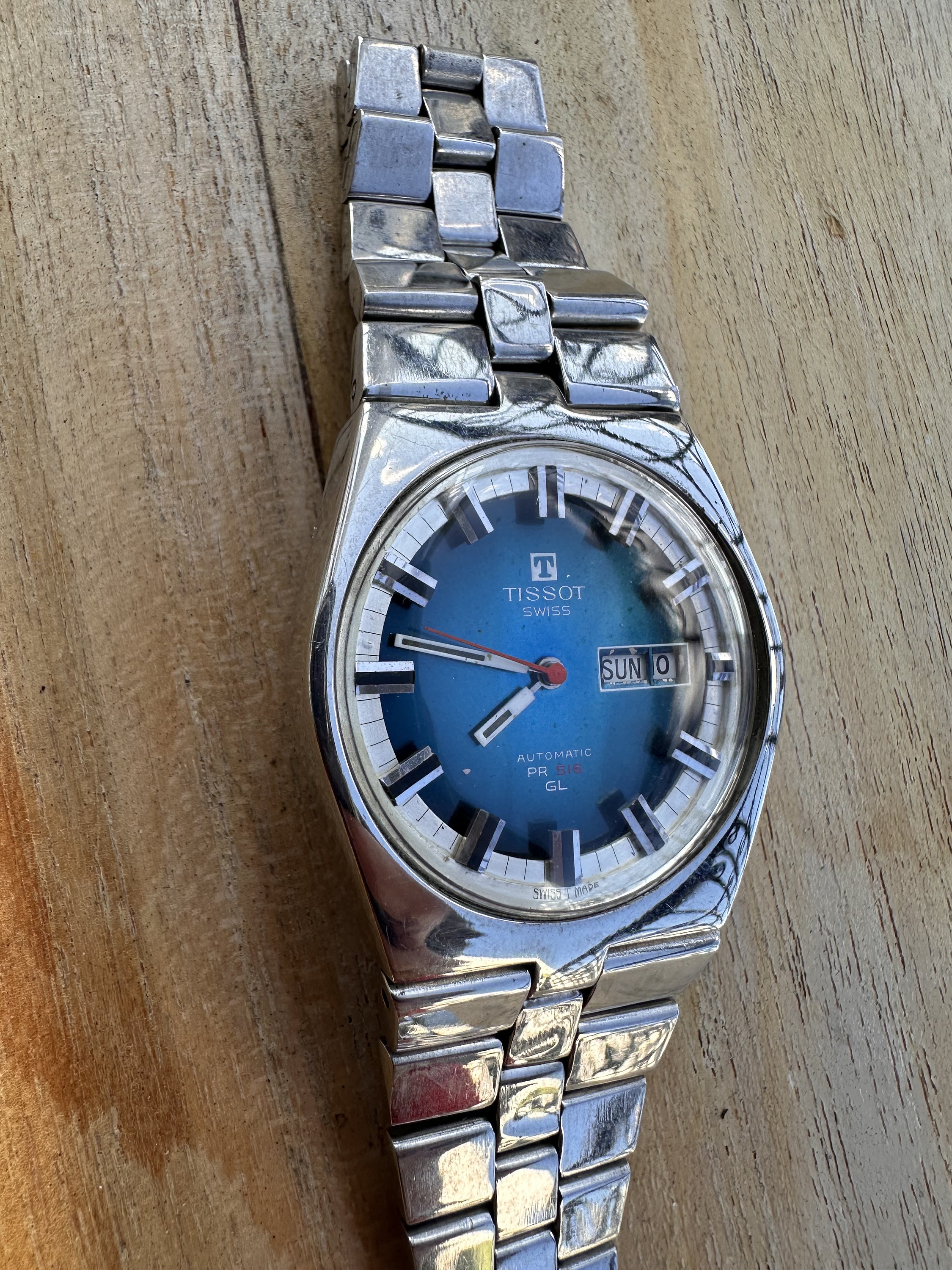 Tissot Pr516gl Automatic Vintage - Etsy