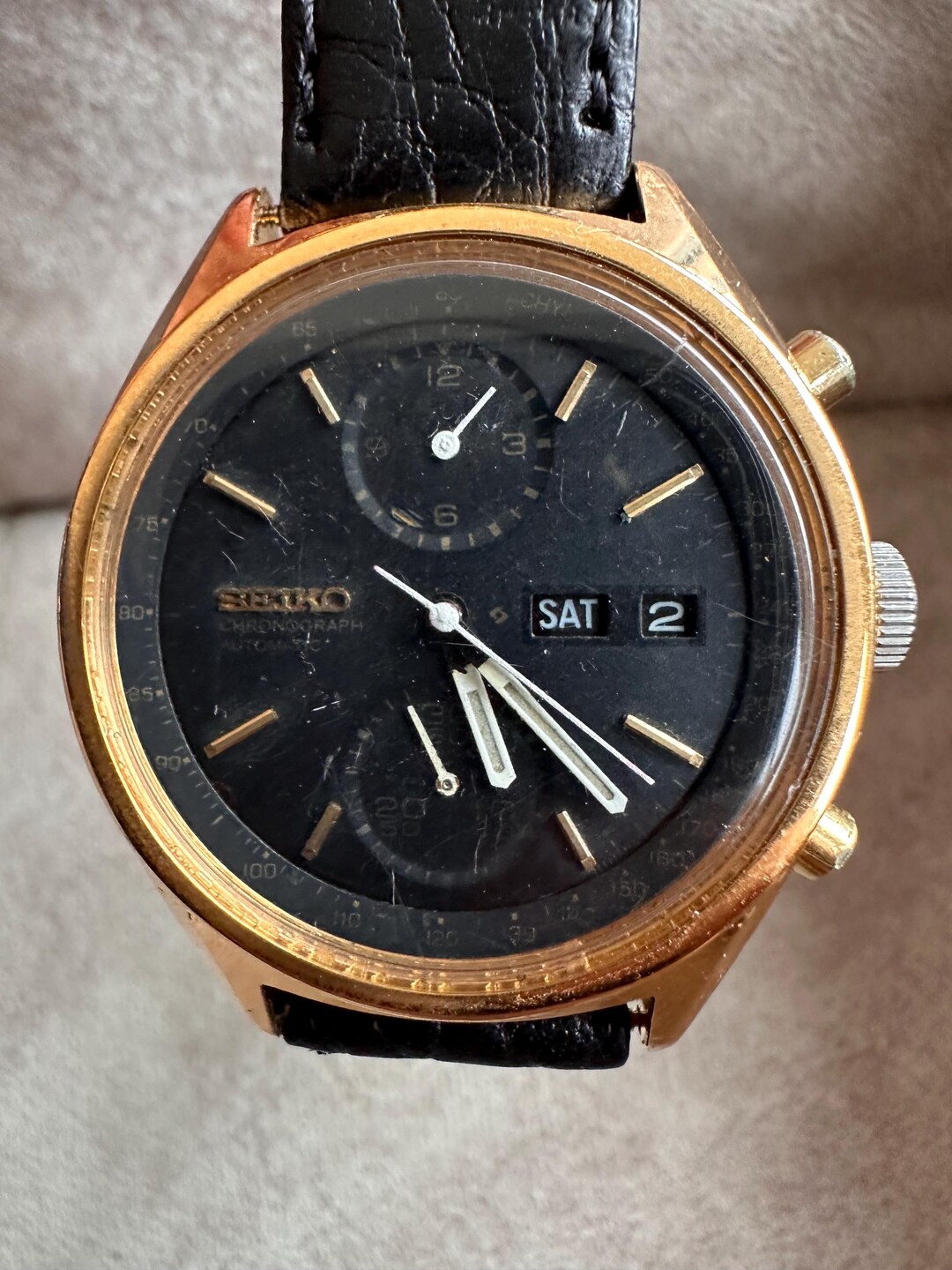 Seiko 6138-8021 Japan Chronograph Automatic - Etsy