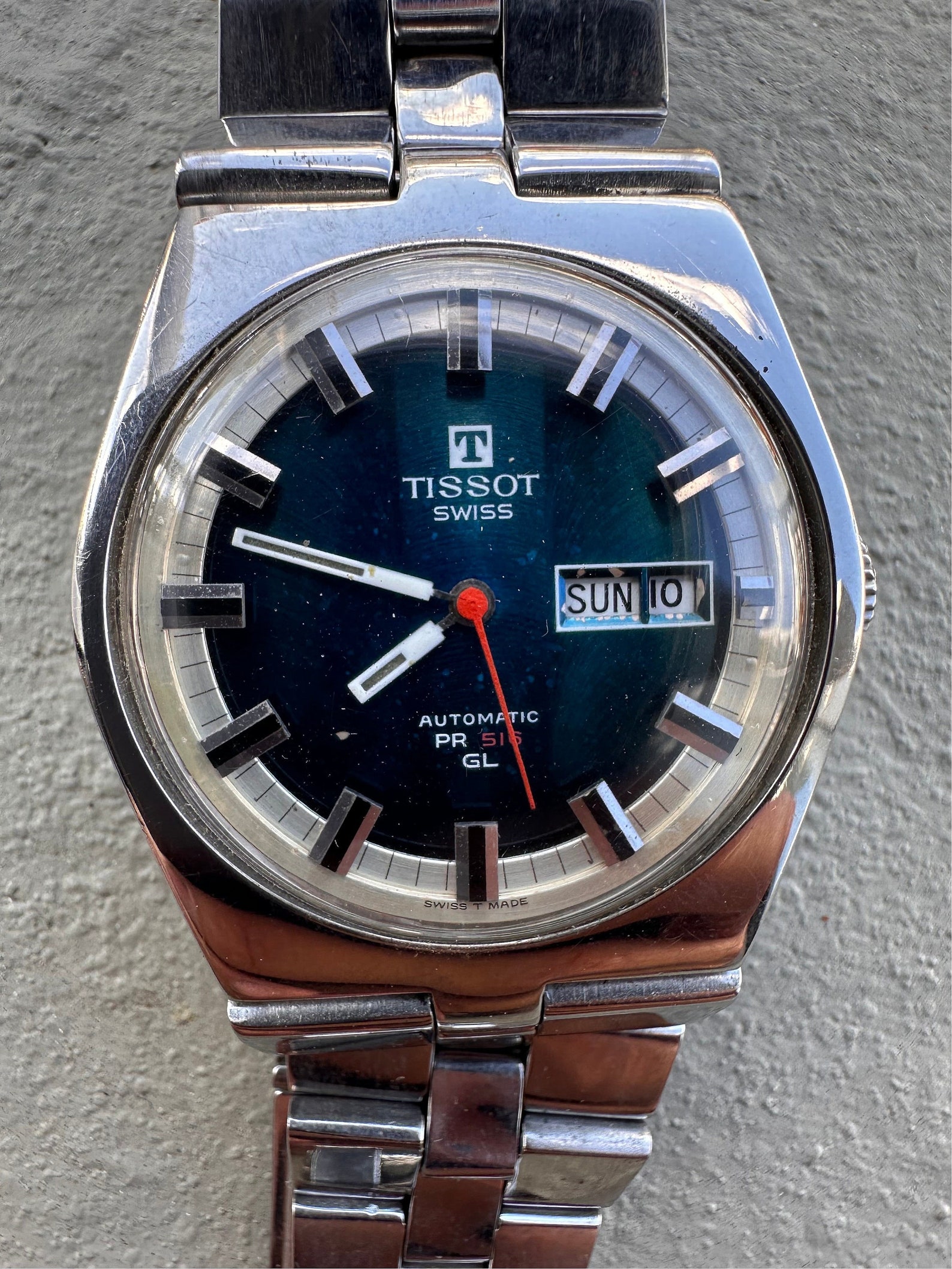 Tissot Pr516gl Automatic Vintage - Etsy