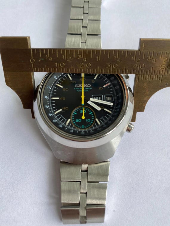 Seiko helmet Chronograph ref Automatic Japan - Gem