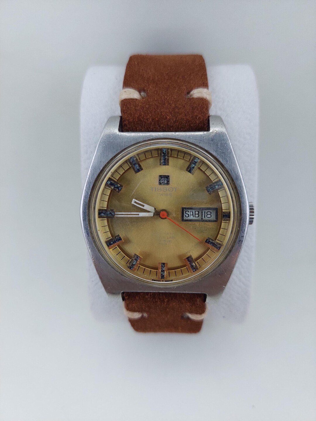 Tissot Seastar Pr510 Watch Day-date Automatic Full Service - Etsy