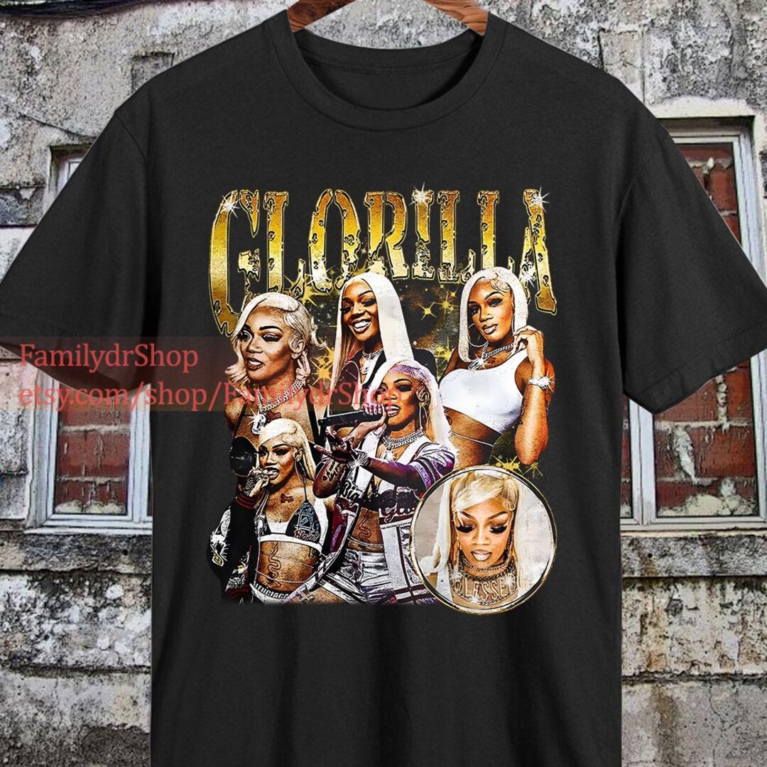 Vintage 90s Graphic Style Glorilla Svg, Glorilla PNG Shirt Design ...