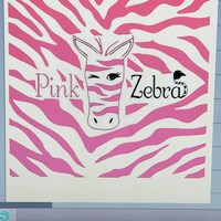 Pink Zebra - Etsy