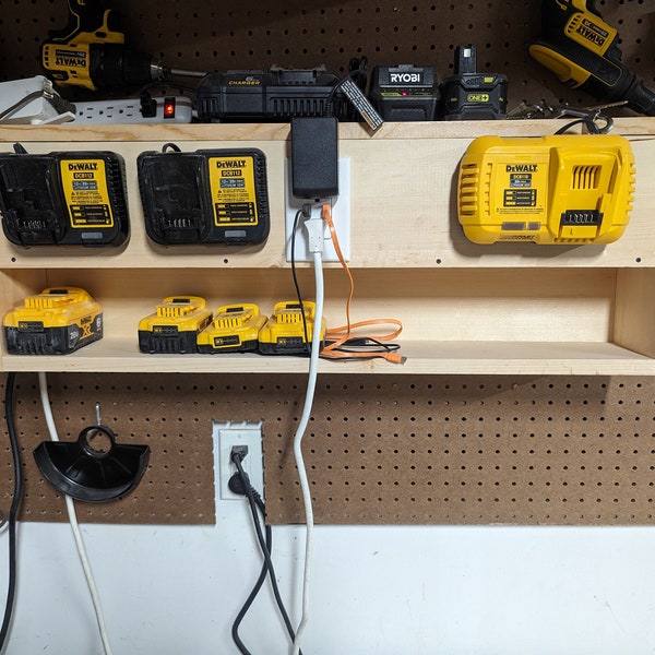 Power Tool Charging Station - Etsy