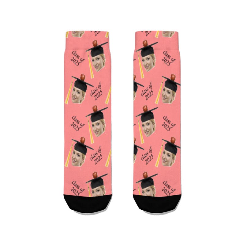 Custom Graduation Socks,custom Photo Socks,custom Socks With Funny ...