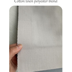 Cream Linen Roman Shades, Drawstring System, Blackout or White Lining ...
