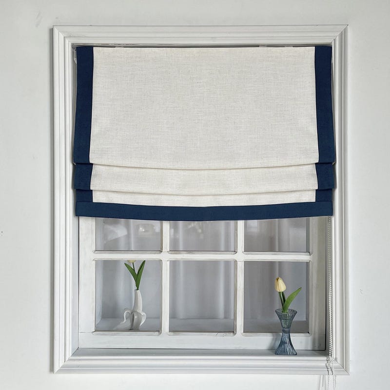 Relaxed Roman Shade - Etsy